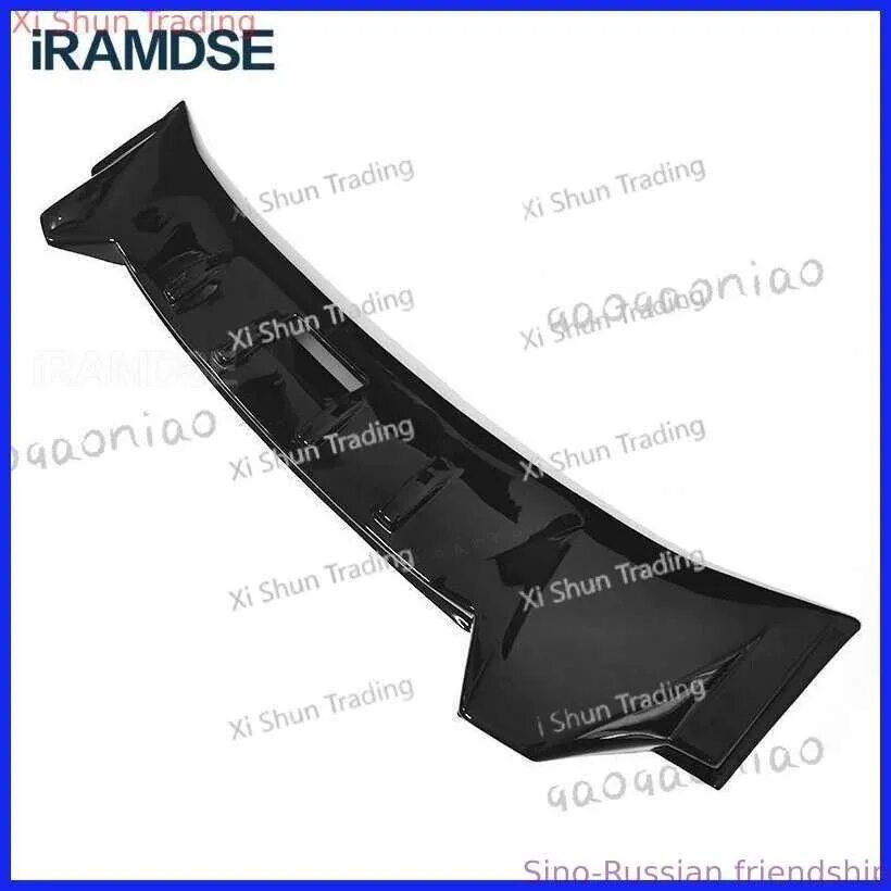 Спойлер для автомобиля глянцевый черный, 1 шт. ABS пластик, установка на заднее стекло