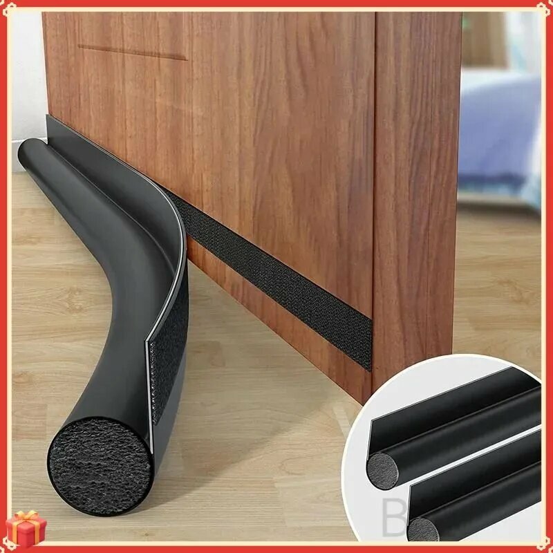 Стоппер для двери черный