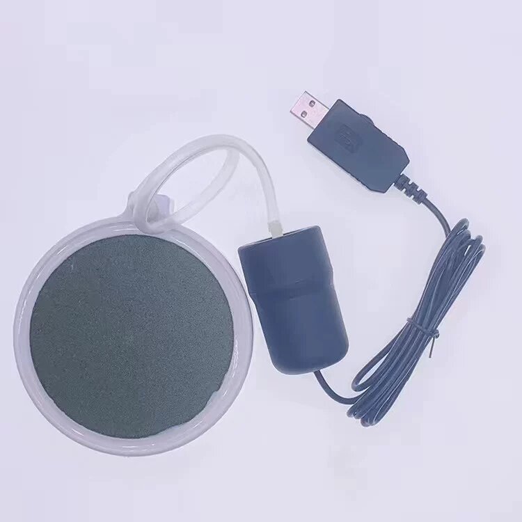 Регулируемая скорость USB-насос для аквариумов, в комплекте 10 см нано-аэратора, портативный