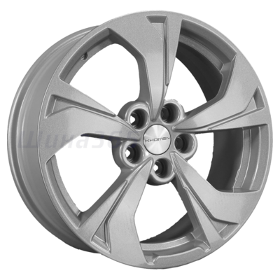 Литой колесный диск Khomen Wheels KHW1724 (Changan CS75 (Plus)) 7x17/5x114,3 ET45 D60,1 F-Silver