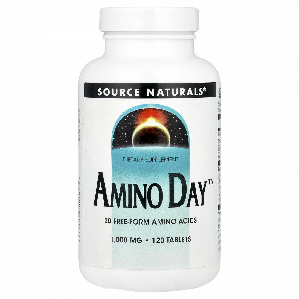 Source Naturals, Amino Day™, 120 таблеток