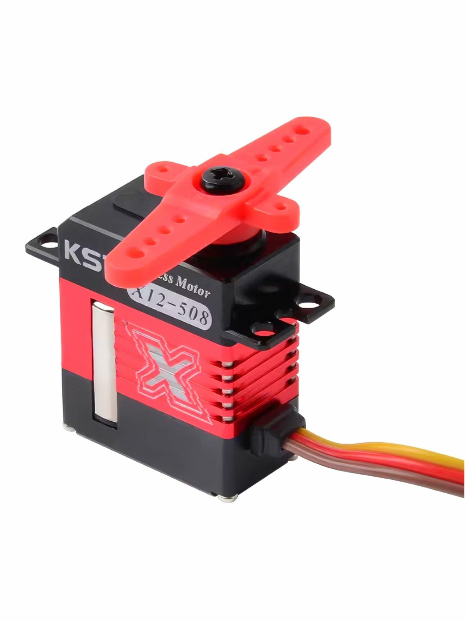 Сервопривод радиоуправляемый KST X12-508, крутящий момент 6,2кгс. см, черный