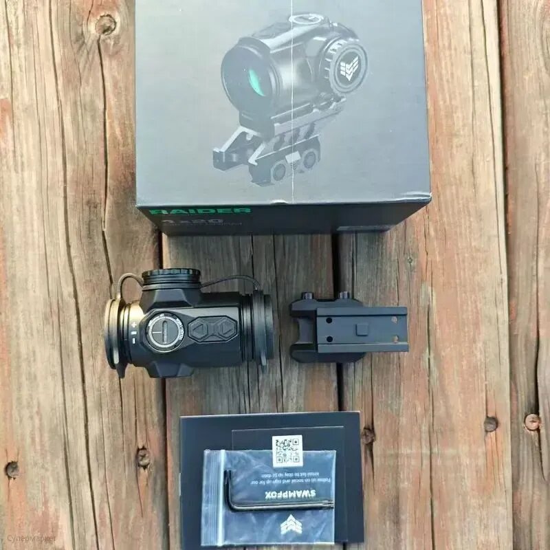 Автоматический светочувствительный красный прицел Swampfox Raider 1x20