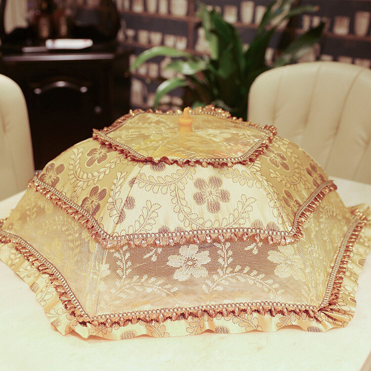 Большой складной чехол для еды, прямоугольный чехол для еды, чехол от насекомых, чехол для обеденного стола, чехол для посуды пищевого класса, защита от мух.