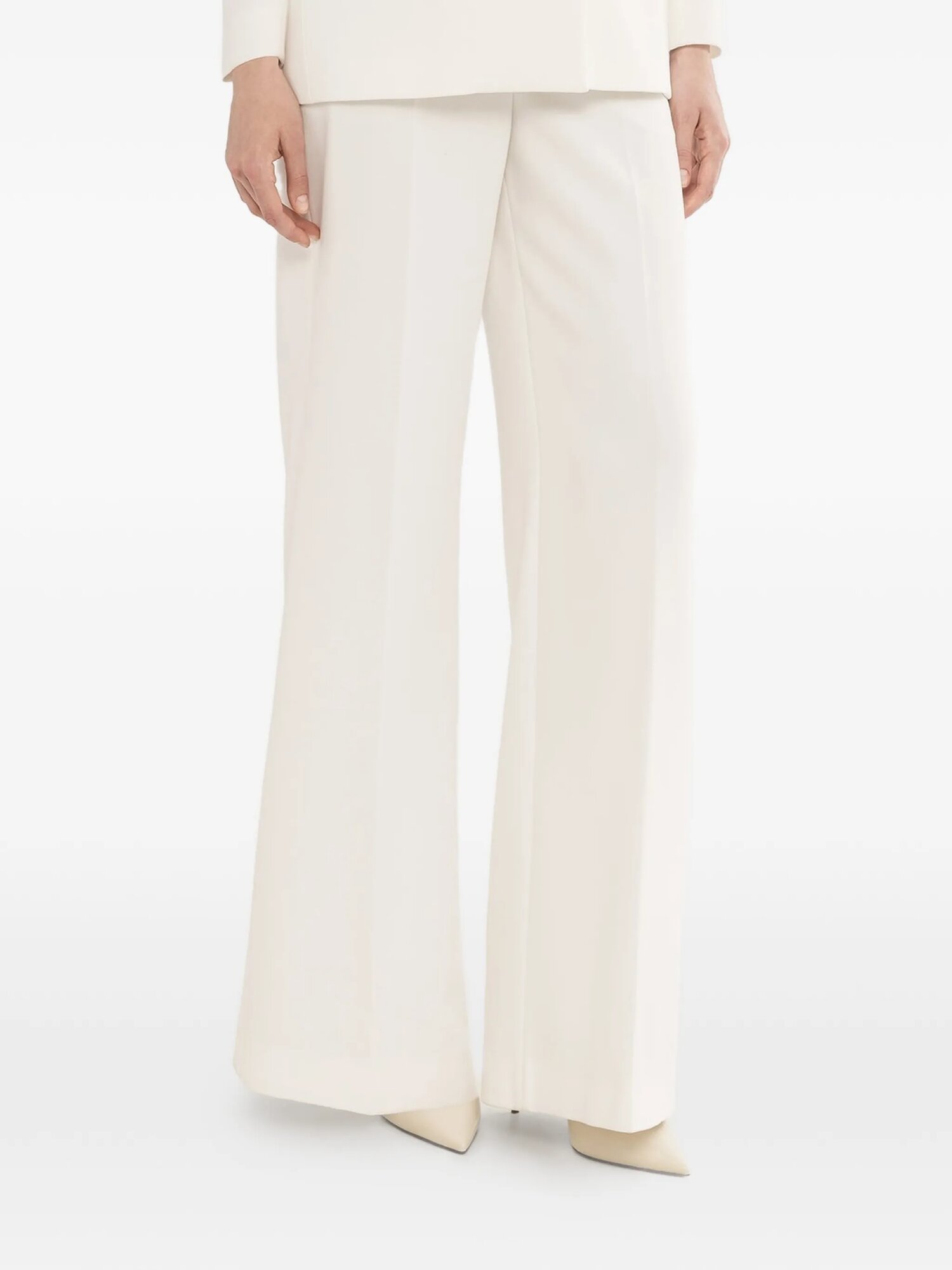 Брюки High-waisted wide-leg trousers