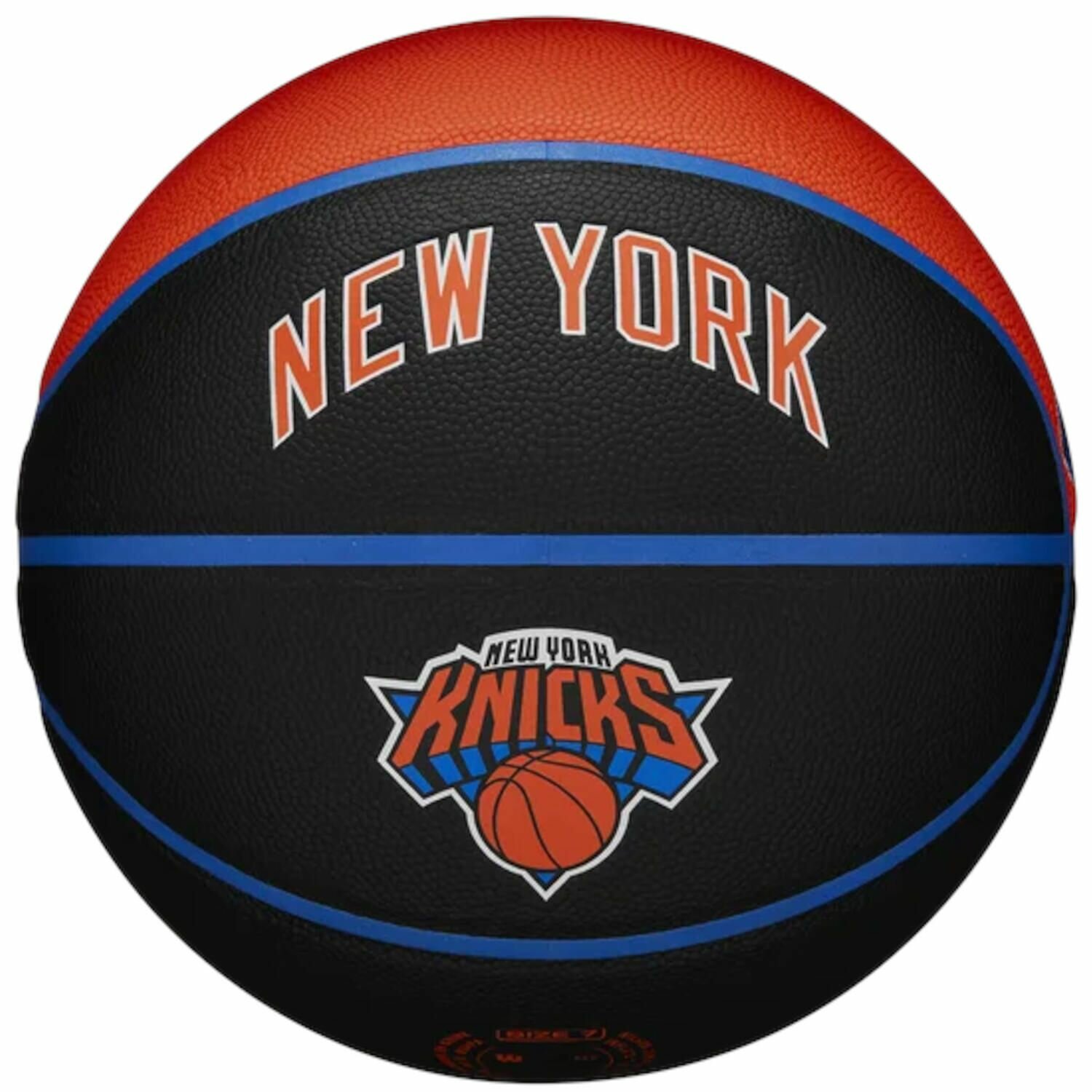 Wilson NBA Team City Collector баскетбольный мяч размер 7, Decathlon, Цвет: Черный / Синий, Размер: 7