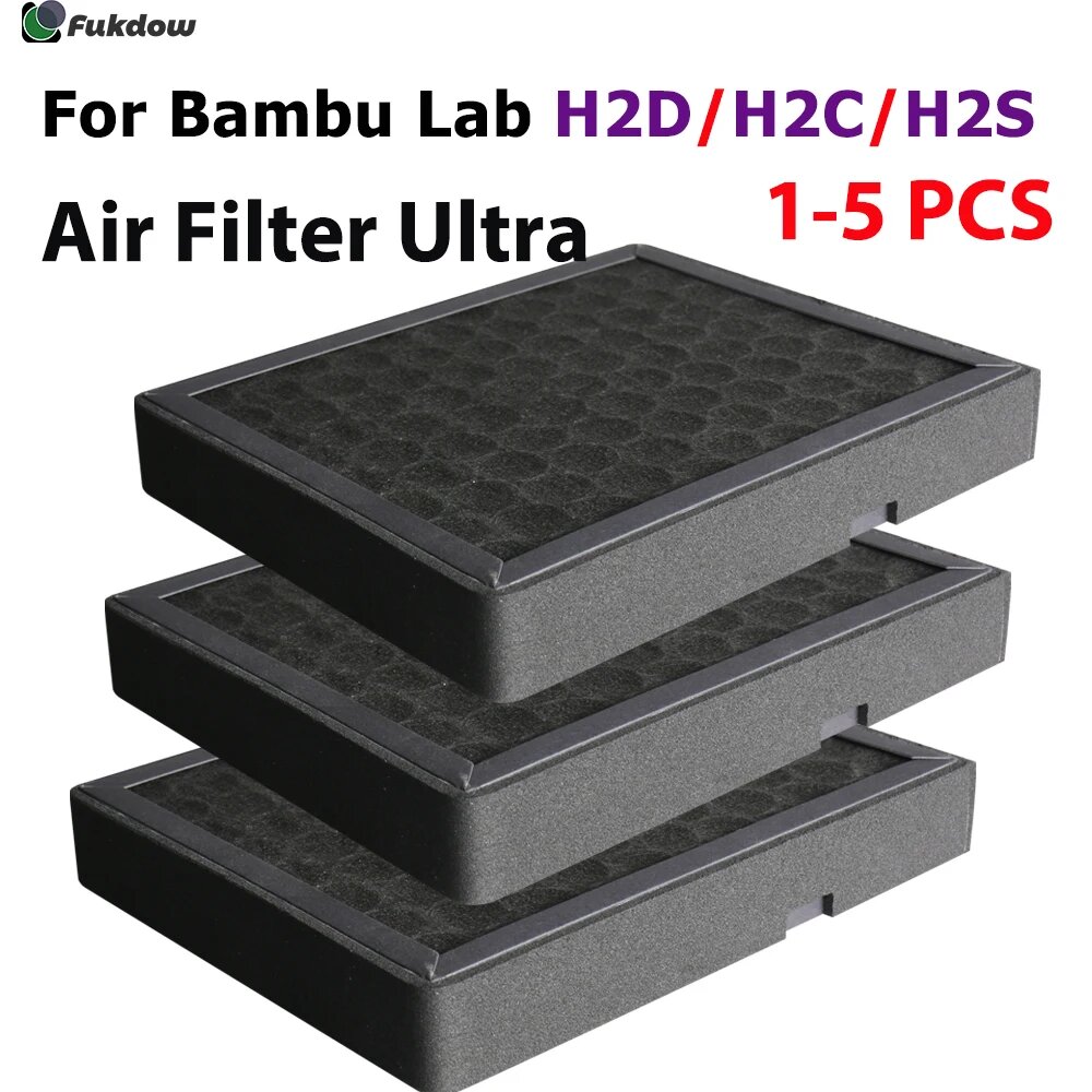 Фильтр для 3D-принтера Bambu Lab H2D JUUPINE 3PCS