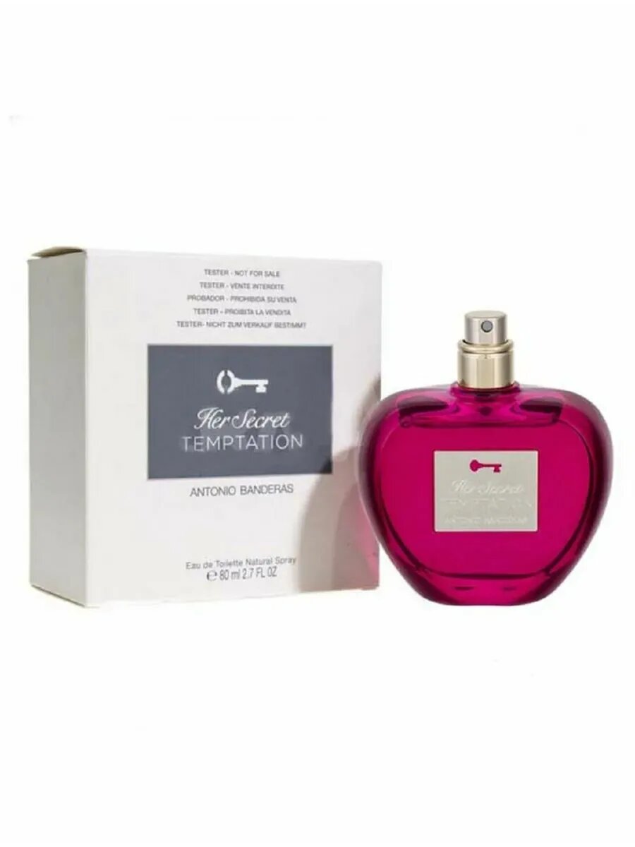 Духи оригинал ANTONIO BANDERAS Her Secret Temptation lady test 80 мл