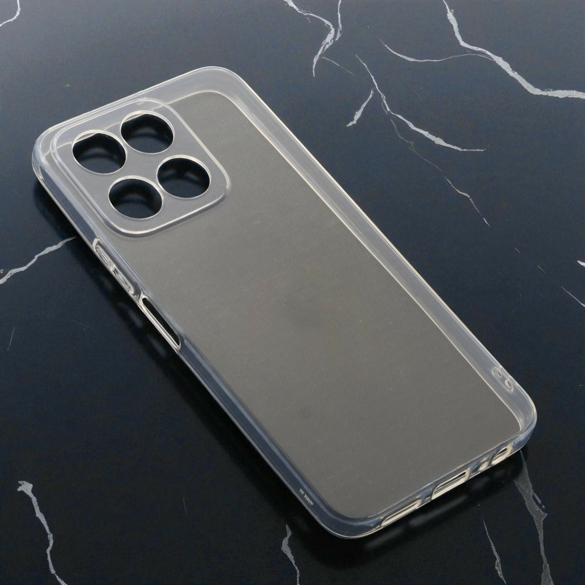 Силиконовый чехол Jack Case Premium Huawei Honor X5B Plus, прозрачный