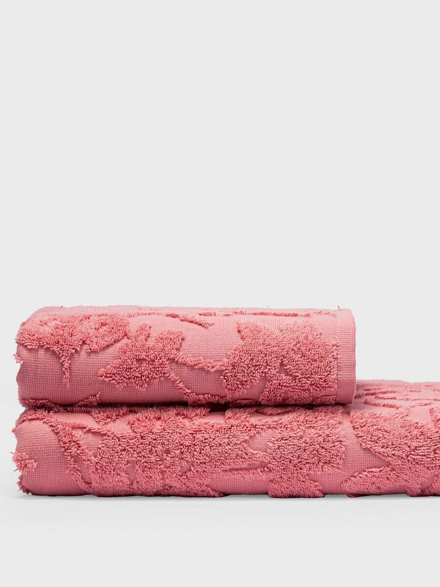 Полотенце Askona Home (Аскона) банное Floret 70*130 коралловый