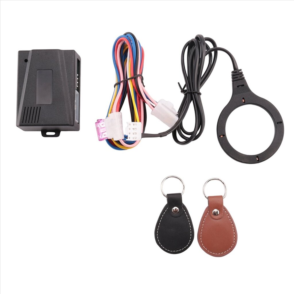 Интеллектуальная противоугонная система высокого уровня безопасности с иммобилайзером двигателя и дистанционным управлением для транспортных средств 12В