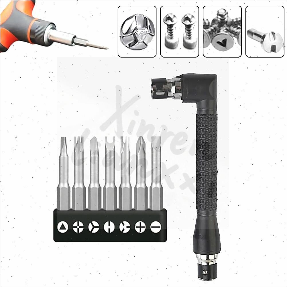 Набор отверток, U-образная, Y-образная, треугольная, крестообразная, шлицевая, отвертка специальной формы, сверло 50 мм, Г-образный ключ