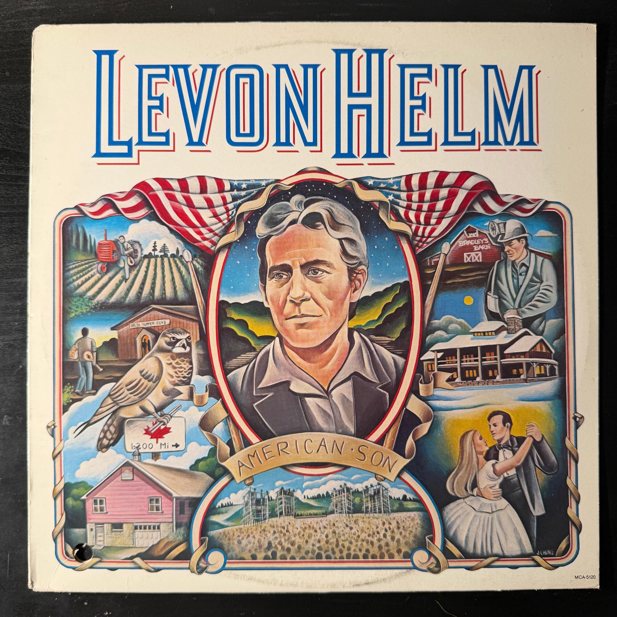 Виниловая пластинка Levon Helm American Son (Канада 1980г.)