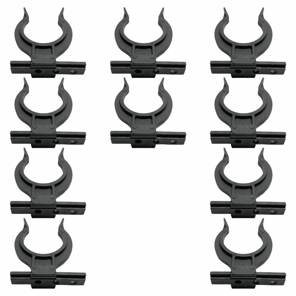 Крепёжные клипсы для цокольной доски (10 шт.)