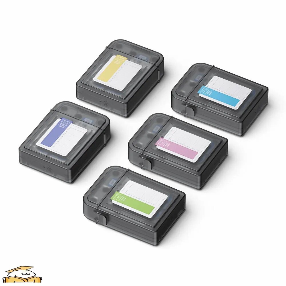 Органайзер 2.5' SSD /HDD Yottamaster B9 Бокс для хранения, 5 упаковок, Дизайн заметок легко классифицироват
