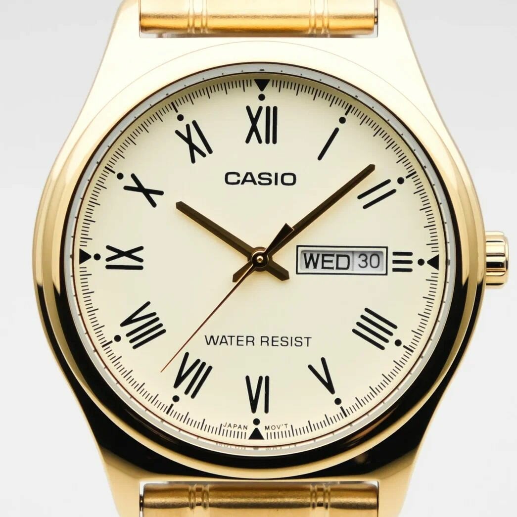 Наручные часы CASIO, бежевый — фото 1