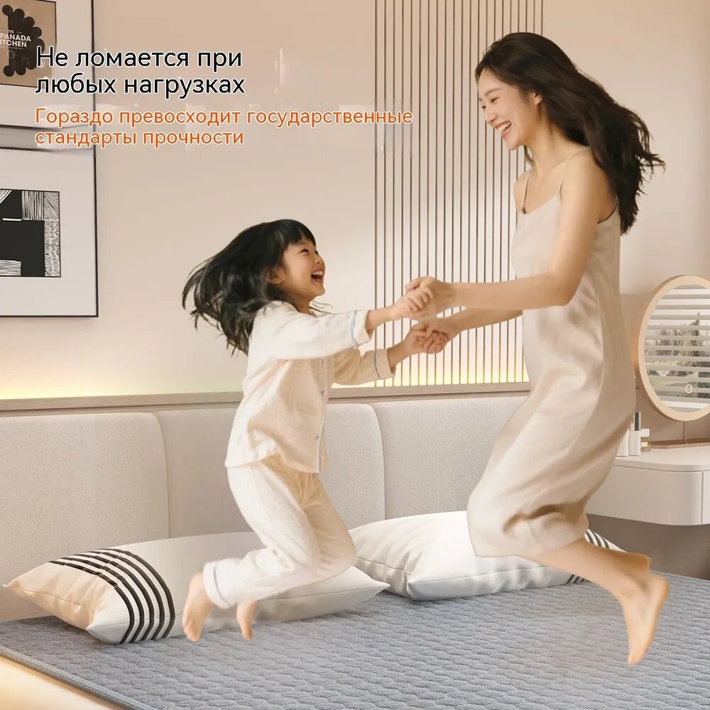 Электроодеяло Теплый флисовый лесной лось серый 120x150 см — фото 1
