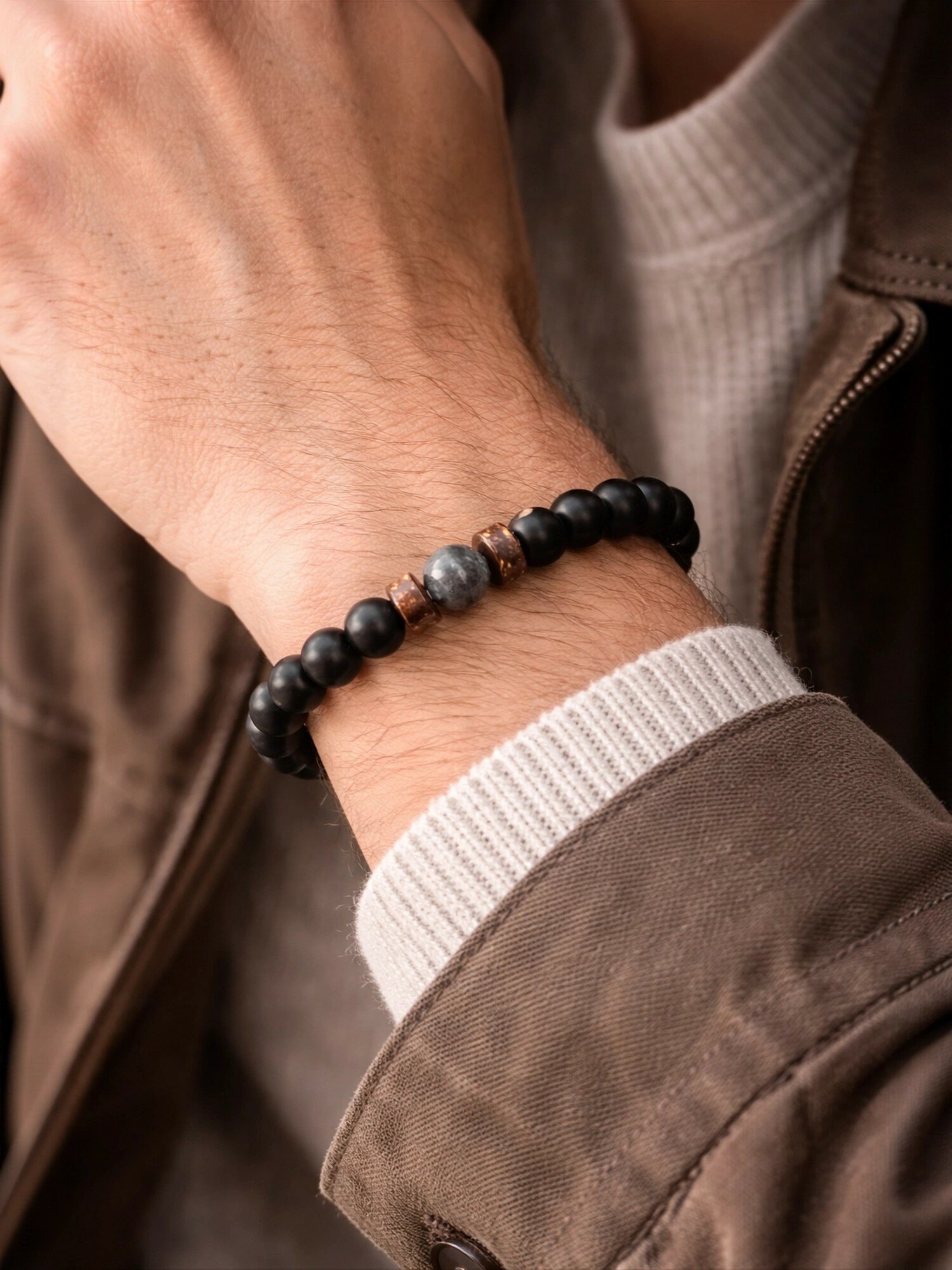 Браслет, агат