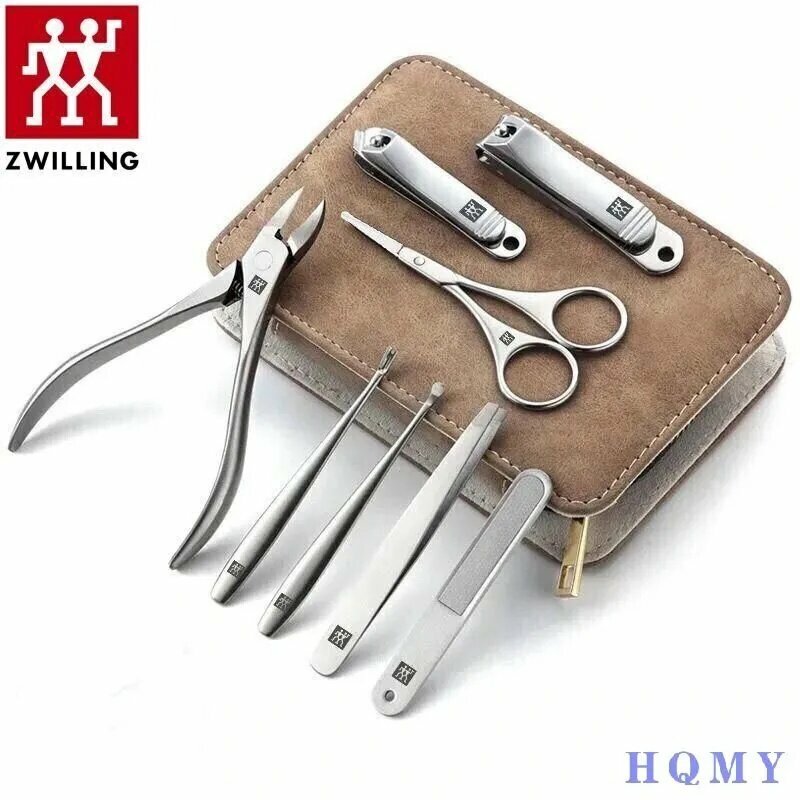ZWILLING-Маникюрный набор, подходящий для семьи и путешествий, 8 предметов