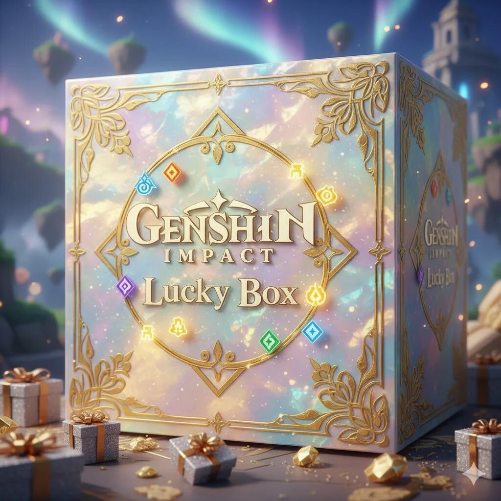 Фигурки Genshin Impact Bandai сюрприз-бокс Mini box 5-10cm