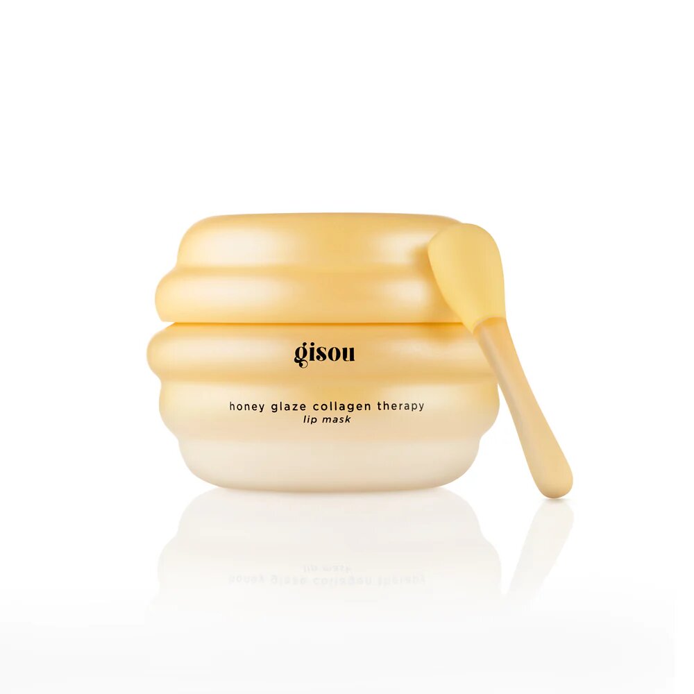 Gisou увлажняющая маска для губ HONEY GLAZE COLLAGEN THERAPY LIP MASK