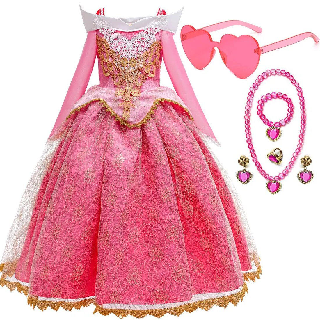 Платье Принцессы Авроры Disney, 4T(tag 120), Suit 02