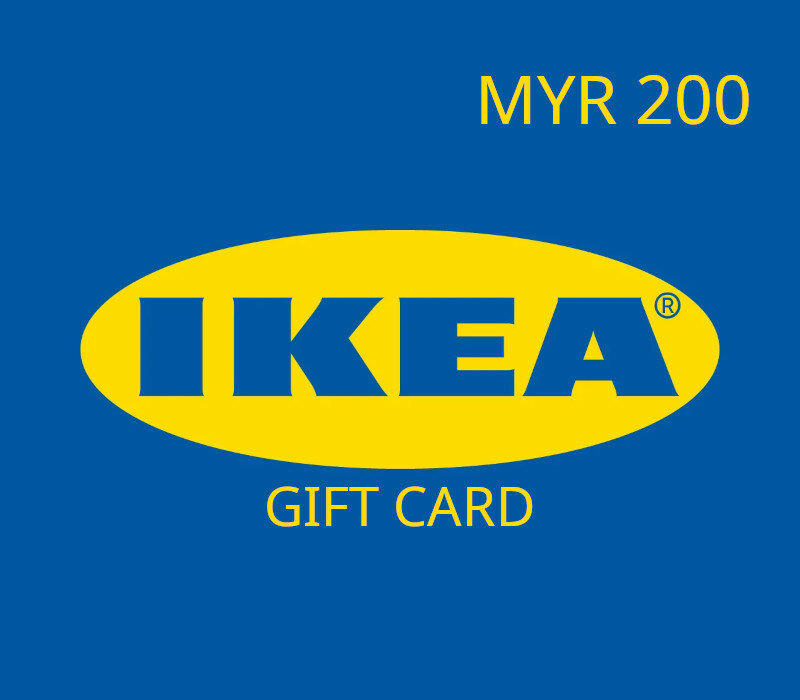 IKEA 200 MYR Подарочная карта MY