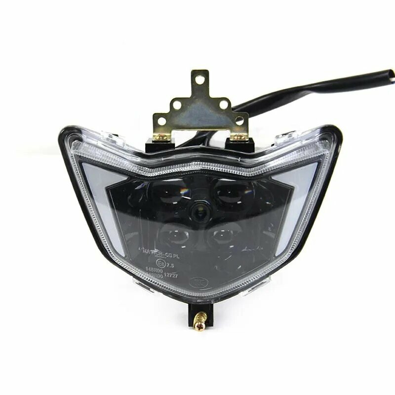 Блок фары питбайк/Kayo/BSE светодиодный круглые диоды