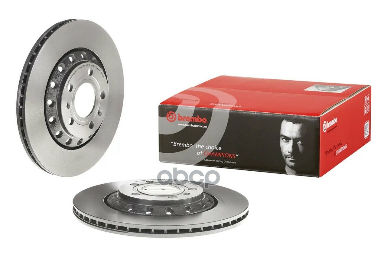 Диск тормозной VW PHAETON (3D1, 3D2, 3D3, 3D4, 3D6, 3D7, 3D8, 3D9) 3.0 V6 TDI 4motion 2013-2016 Brembo арт. 09A26911