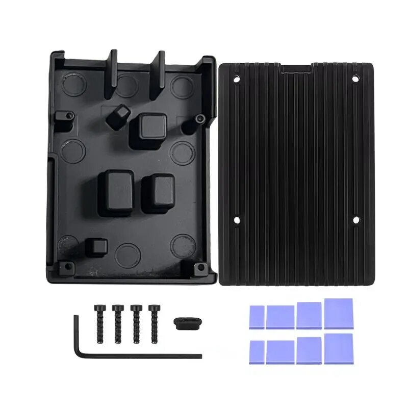 Корпус алюминиевый для Raspberry Pi 5 (PI5-ALU-CASE)