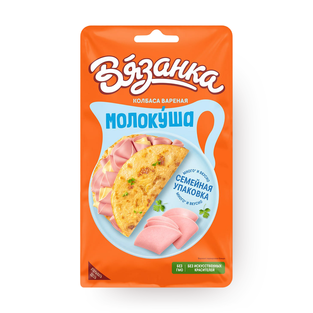 Колбаса Молокуша «Вязанка» варёная нарезка