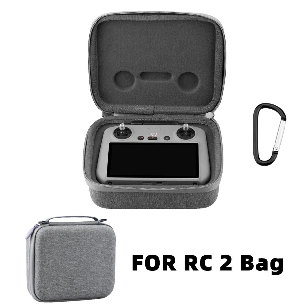 Сумка для хранения для DJI Air 3/3S RC/RC-N2, чехол для пульта дистанционного управления, портативная сумка для дрона, коробка для переноски, аксессуар для умного контроллера