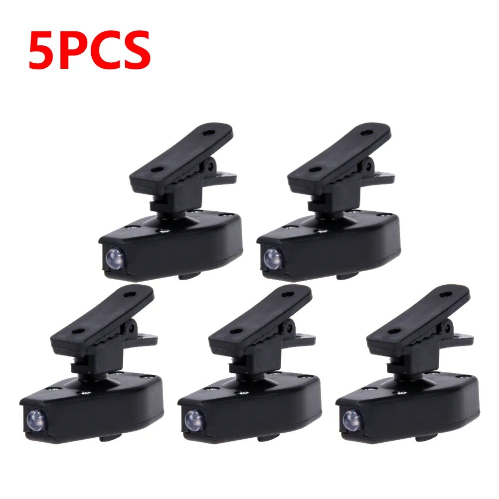 5PCS Светодиодная лампа-зажим