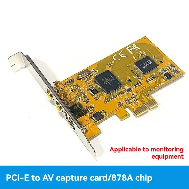Карта видеозахвата PCIE to AV 878A PCIE Surveillance HD Image