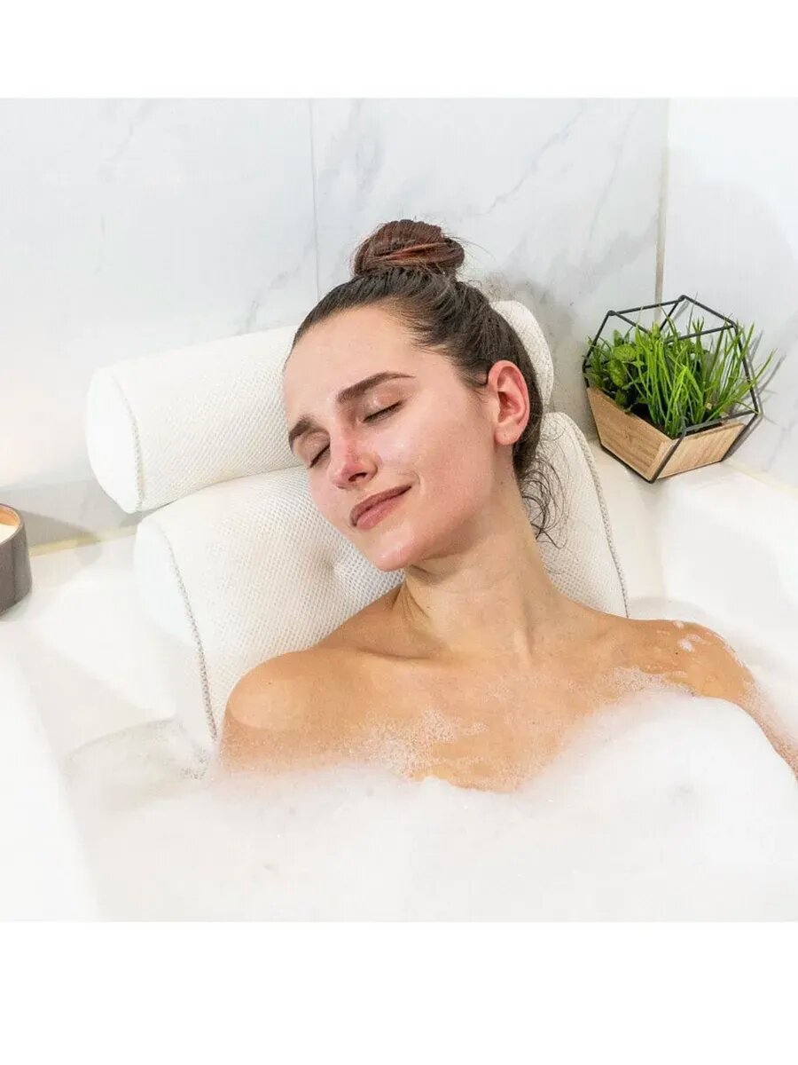 Подушка для ванны на присосках