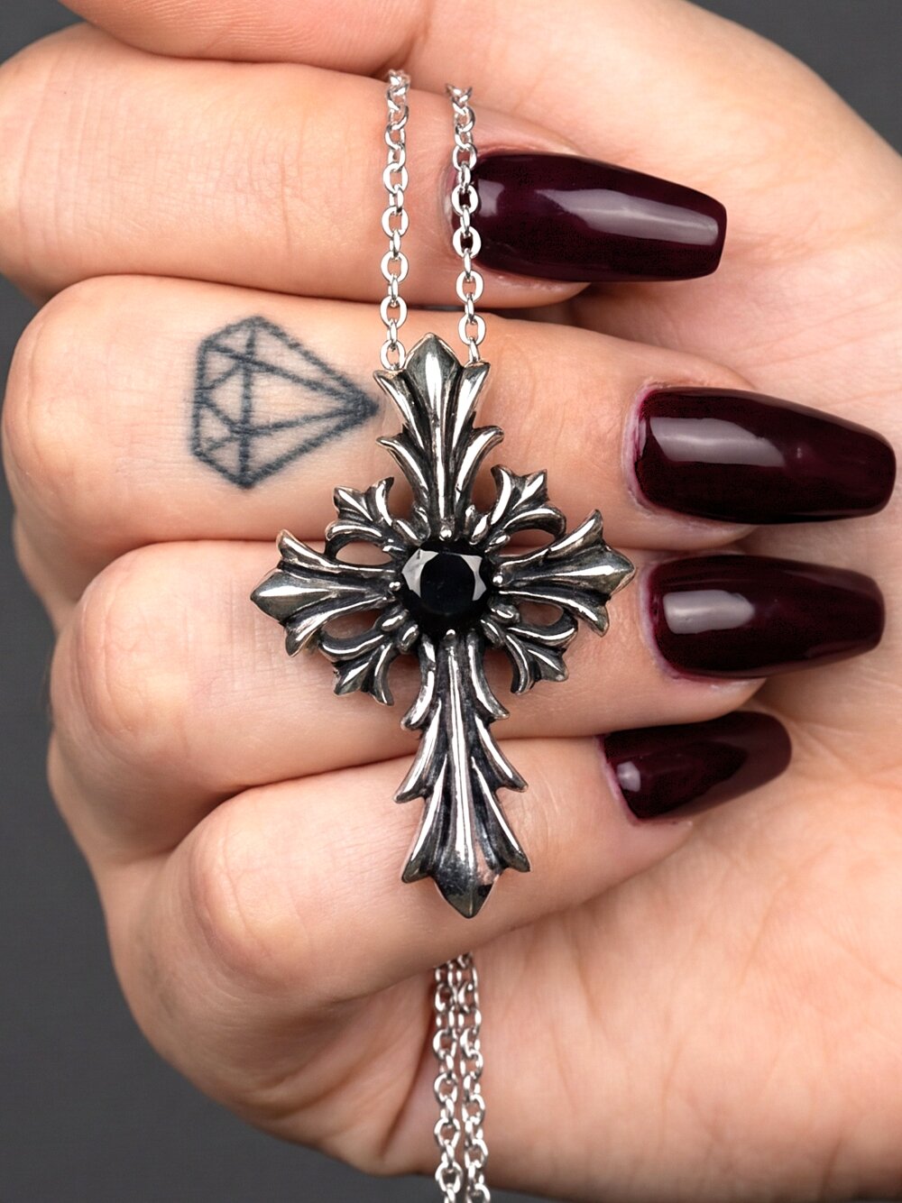 Подвеска, фианит