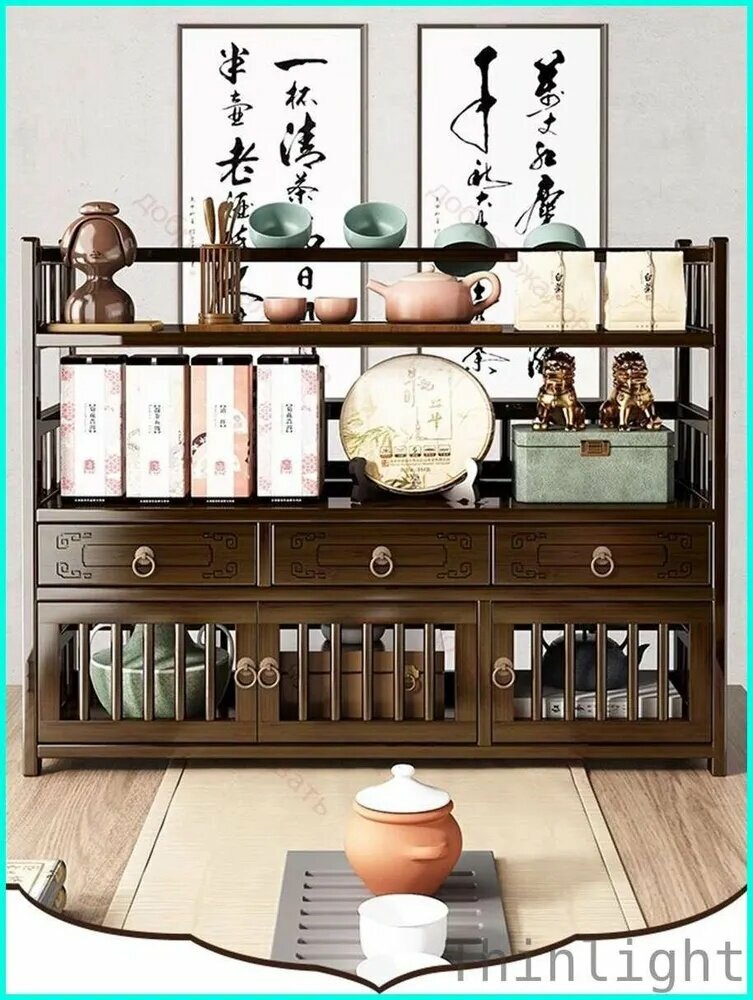 Этажерка, 1 секц, Массив дерева, Цельный спил дерева, 23х1х1 см