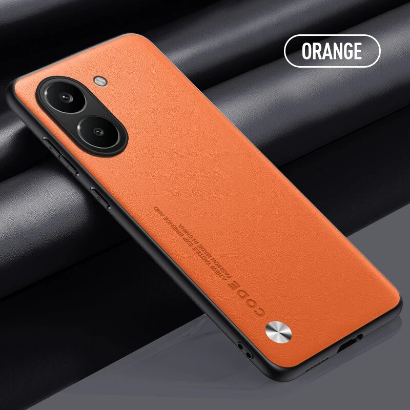 Чехол из гладкой кожи и ТПУ для Xiaomi Poco X8 Pro, однотонный, противоударный, для Poco X7 Pro, Poco X8 Pro Max