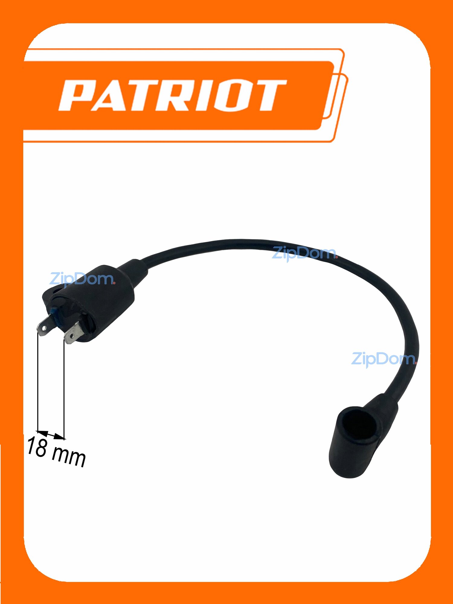 Катушка зажигания для генератора бензинового PATRIOT Max Power SRGE 950 (474103119) EAN8-21002915 2021 поз.68 SRGE 950 (2021) 005015830