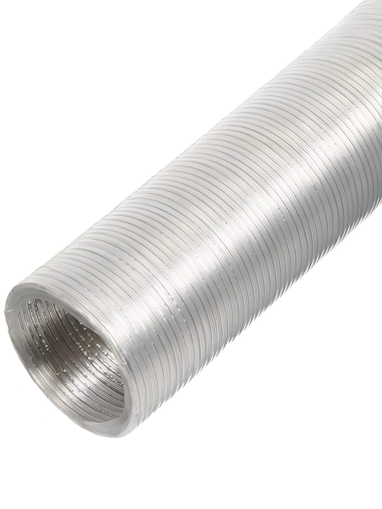 Воздуховод вентиляционый алюминий, d140 мм, гофрированный, 3 м, Viento, 140ВА