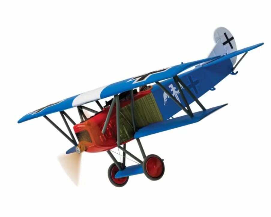 Corgi AA38907 1/48 Готовая модель истребителя Fokker D.VII, пилот гауптман Рудольф Бертольд, Яста, Первая мировая