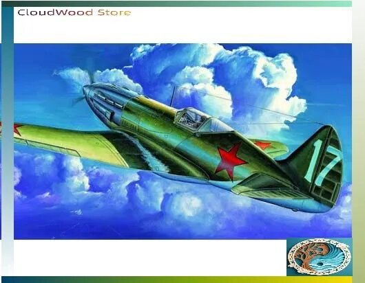 Trumpeter 02830 1:48 Ранний советский истребитель Миг-3 Сборная модель самолета