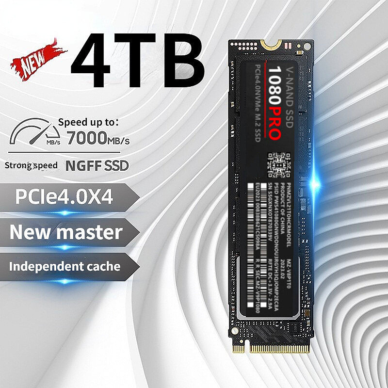 Кросс-бордерный новый 1080PRO M2 твердотельный накопитель SSD 1TB 2TB 4TB PCIe4.0 NVMe