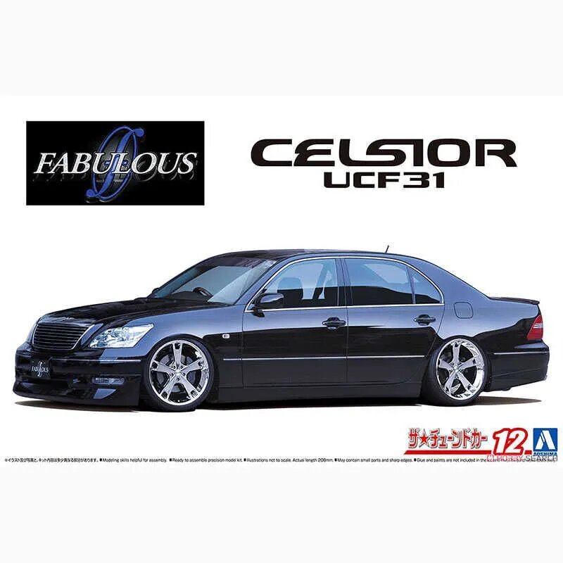 Сборная модель Машинка Aoshima-06452 1/24 FABULOUS Toyota UCF31 CELSIOR 2003 car model kit