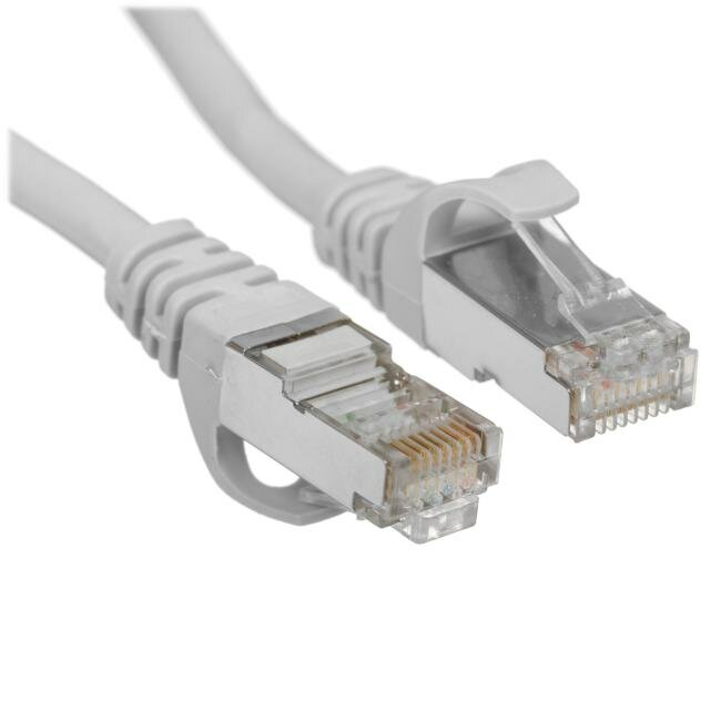 PP6-1.5M Cablexpert Кабель Cablexpert Патч-корд FTP Cablexpert PP6-1.5M кат.6, 1.5м, литой, многожильный (серый) (04535