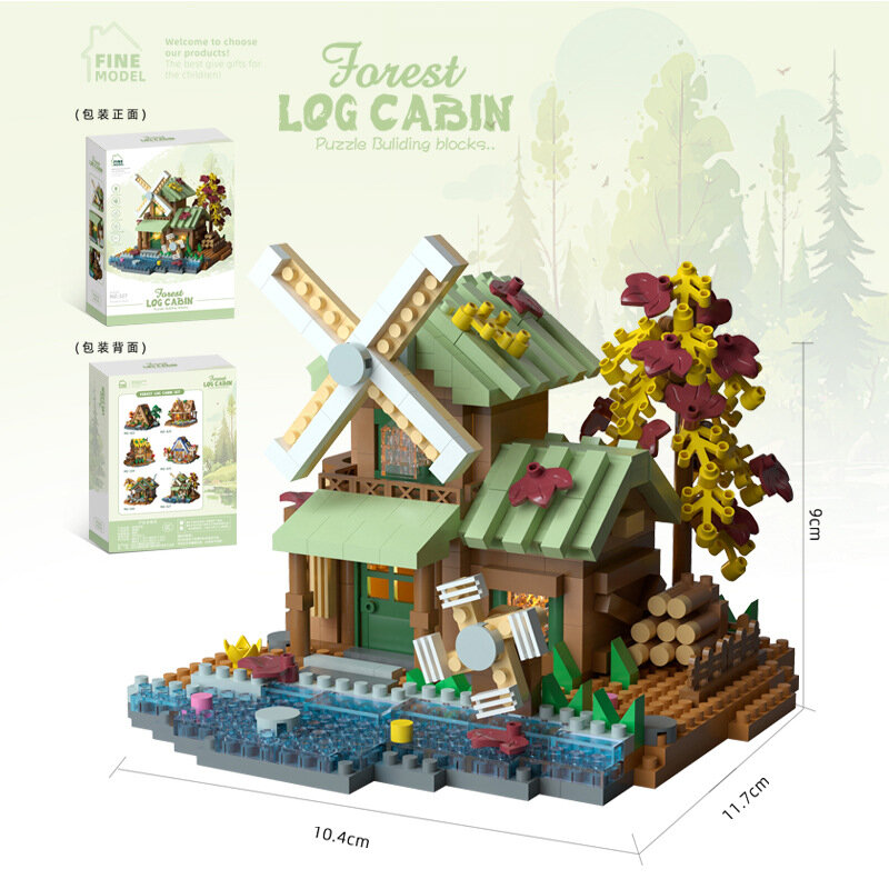 Совместим с куклами-тортиками Lego, строительными блоками, микрочастицами, детскими развивающими сборками, подарками на день рождения, настольными украшениями и игрушками.