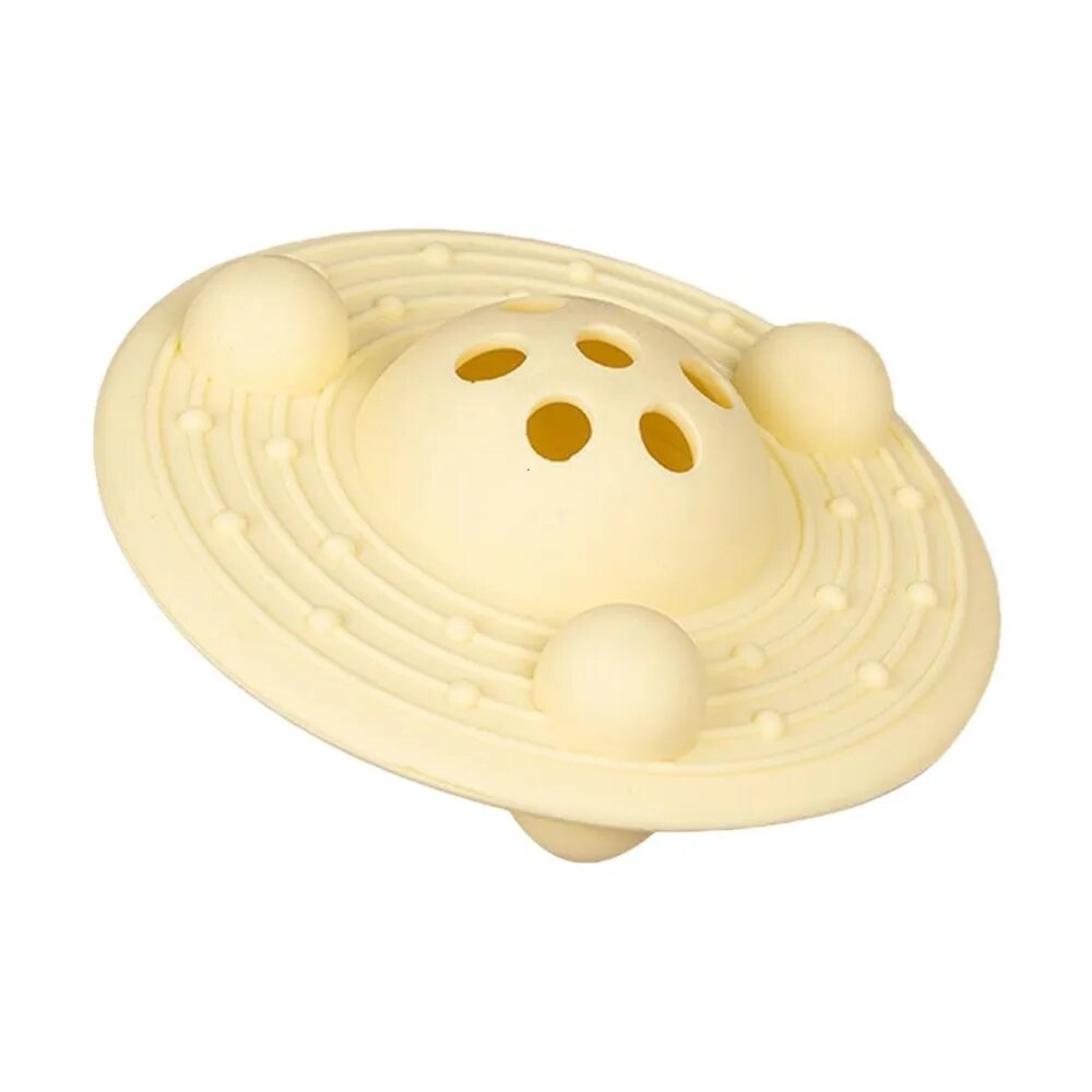 Интерактивный кормушка-головоломка для кошек, Желтый