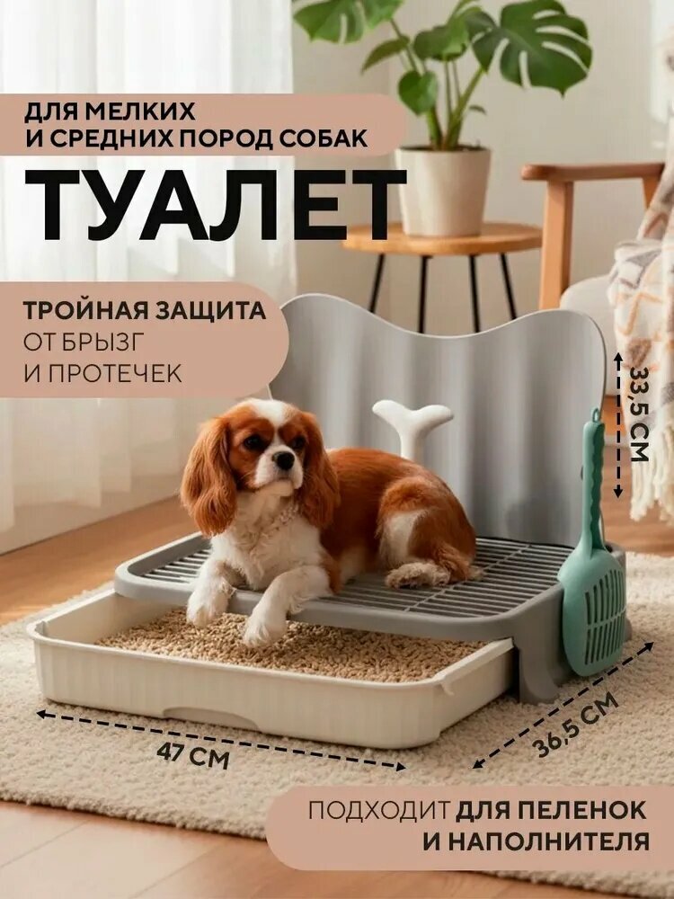 Туалет для собак с косточкой и совком,/Собачий туалет выдвижного типа, /не дает наступать на дерьмо и разбрызгивать его,/Подходит для крупных собак звездно-небесно