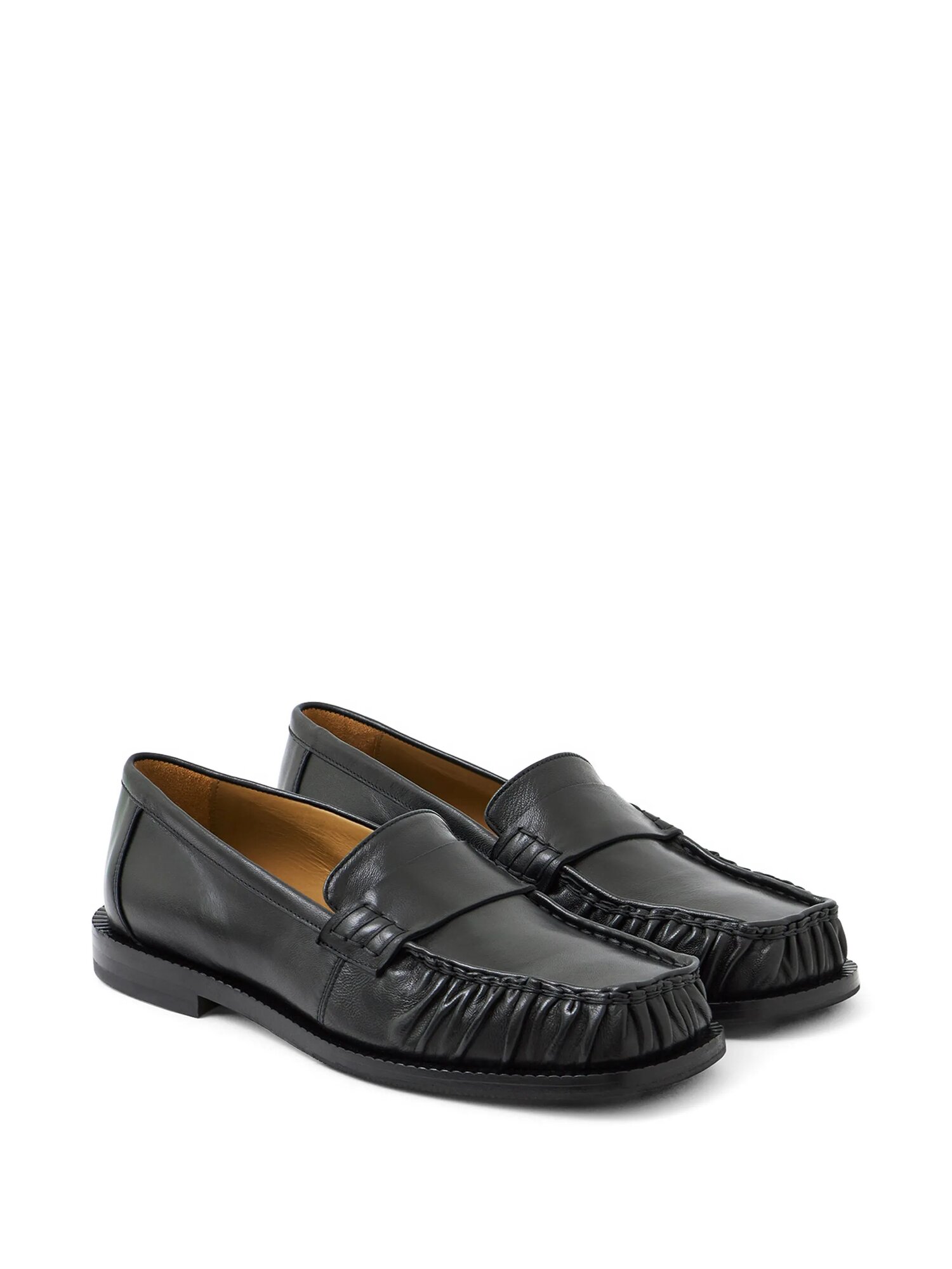 Лоферы Magliano Pleated loafers, размер 41, black/black — фото 1