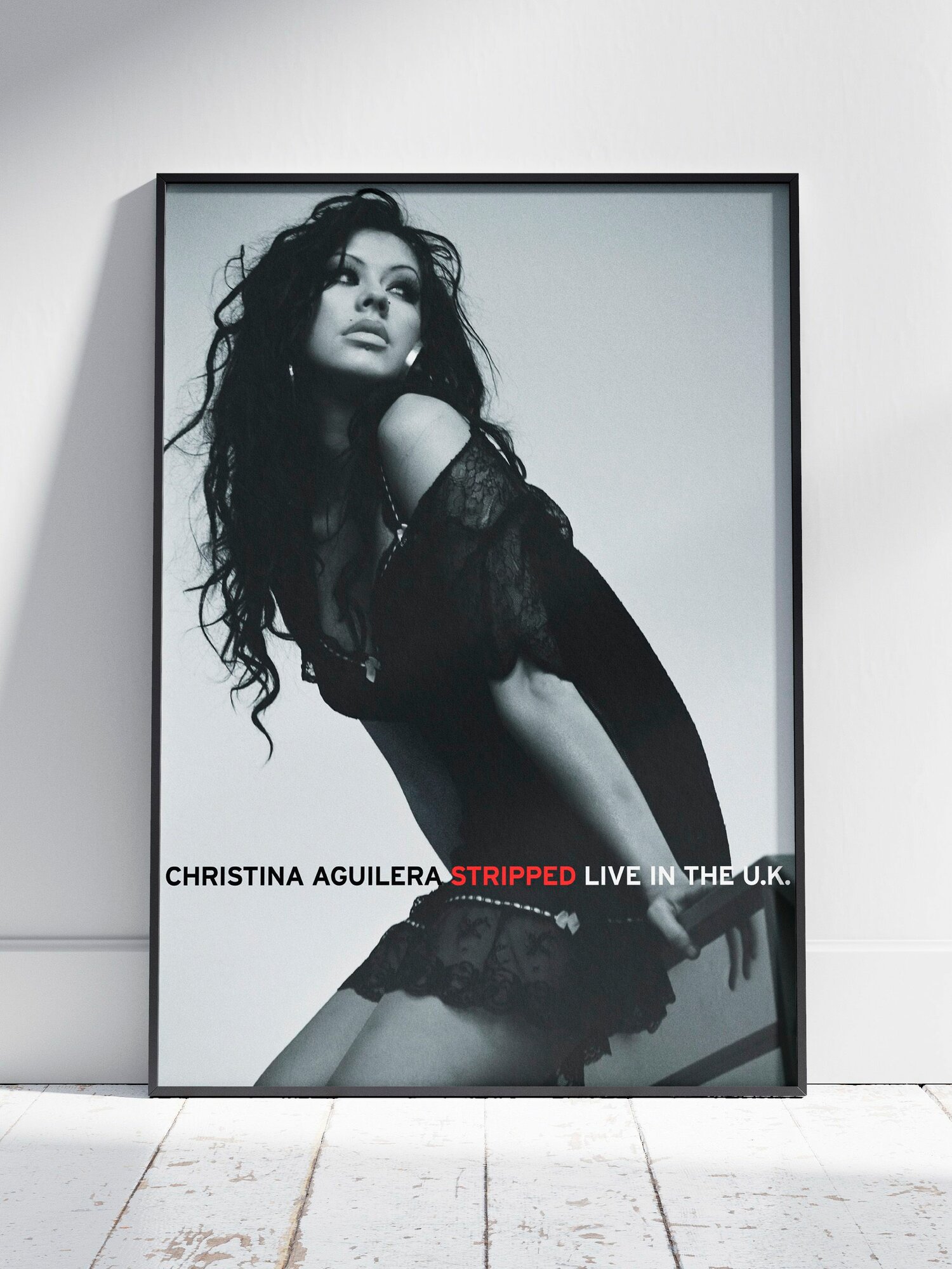 Плакат на стену для интерьера Кристина Агилера (Christina Aguilera 39) - Постер по музыке и артисту формата A4 (21x30 см)